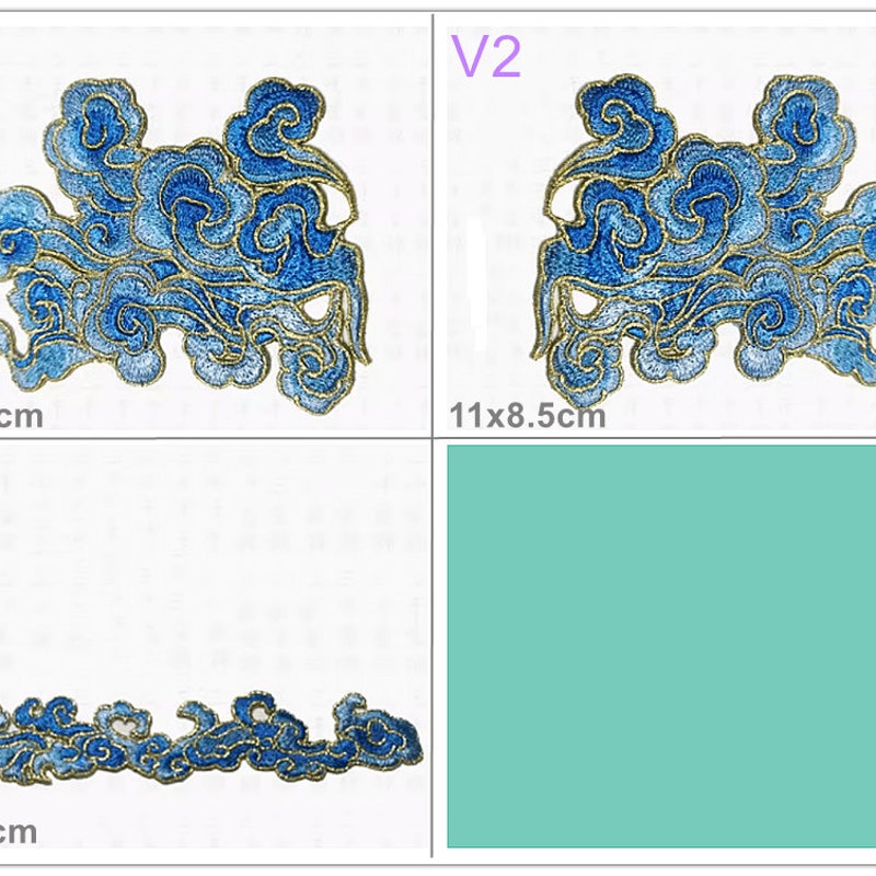 Wave Applique - Etsy