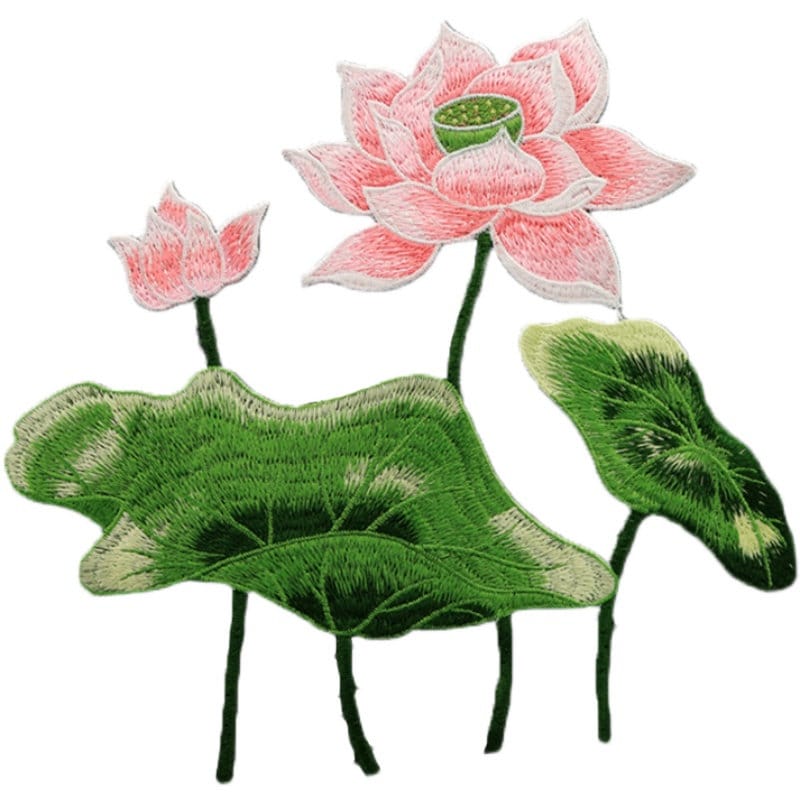 Lotus Lace Applique - Etsy