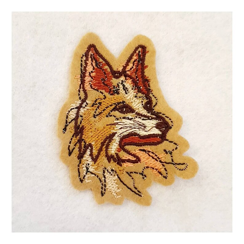 Detailed Embroidered Animal Iron-on Patches - Etsy UK