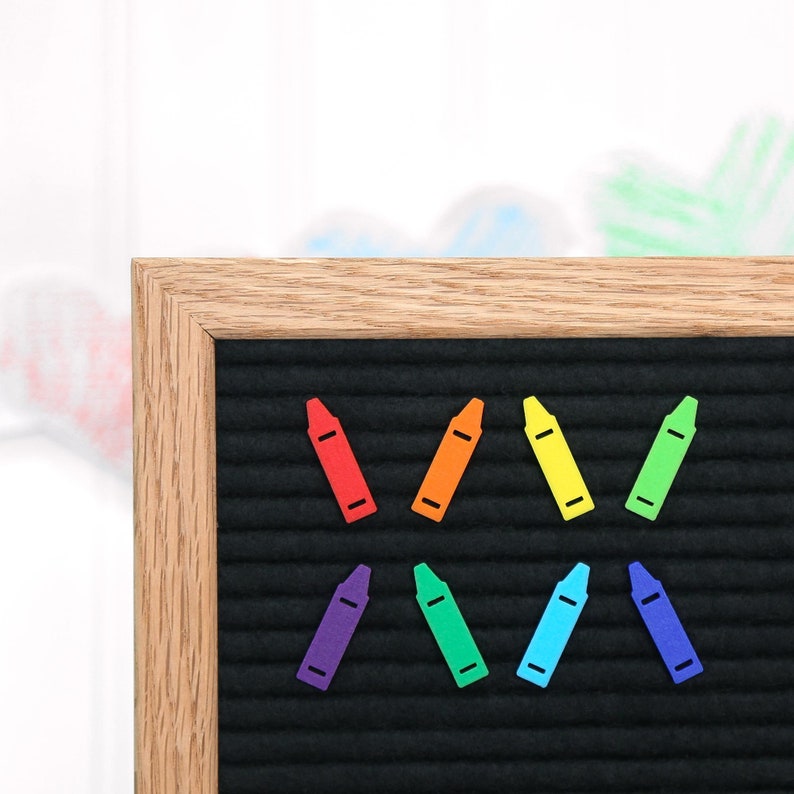 Box of Crayons by Candy Letters • First Day of School & Teacher ...