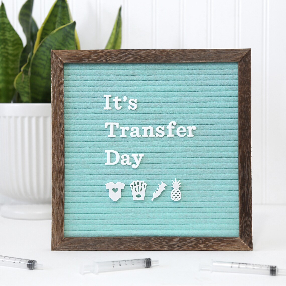 IVF Journey by Candy Letters • Baby Announcement, Fertility Treatment ...