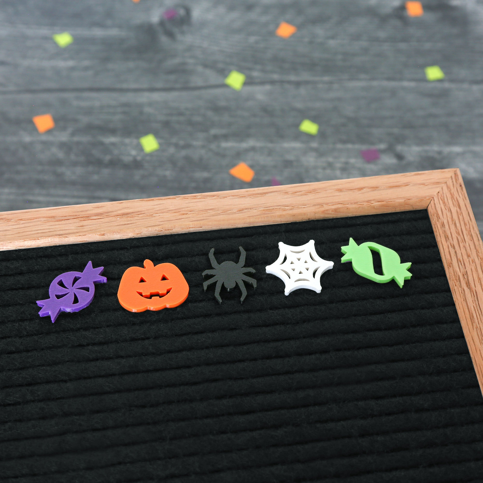 Trick or Treat by Candy Letters Spooky Halloween Decorations - Etsy