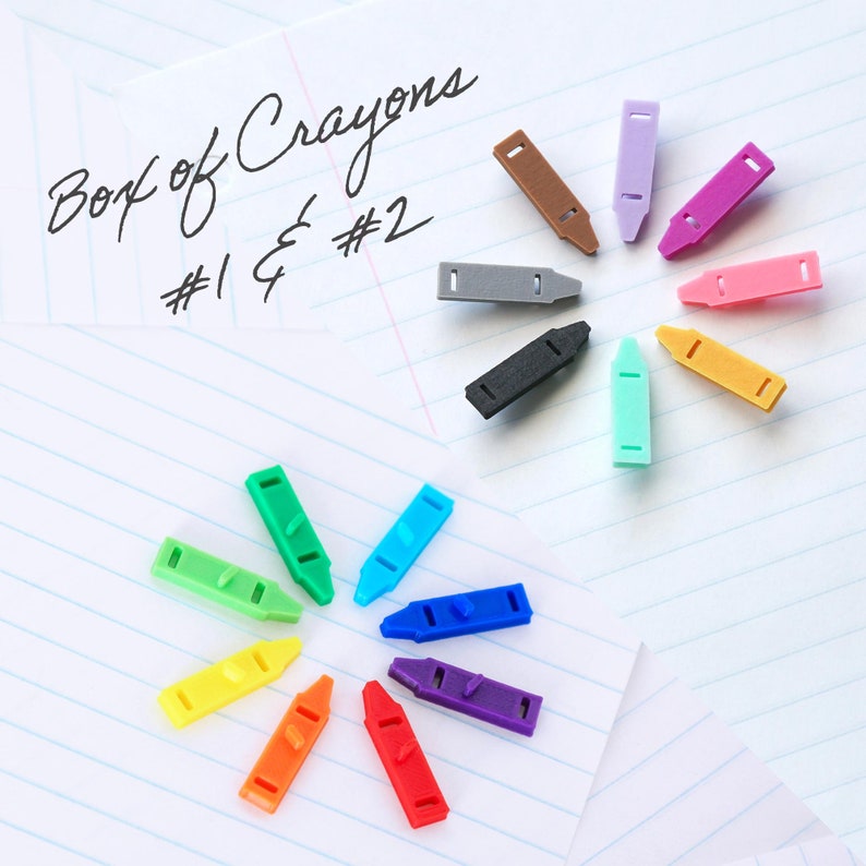 Box of Crayons by Candy Letters • First Day of School & Teacher ...