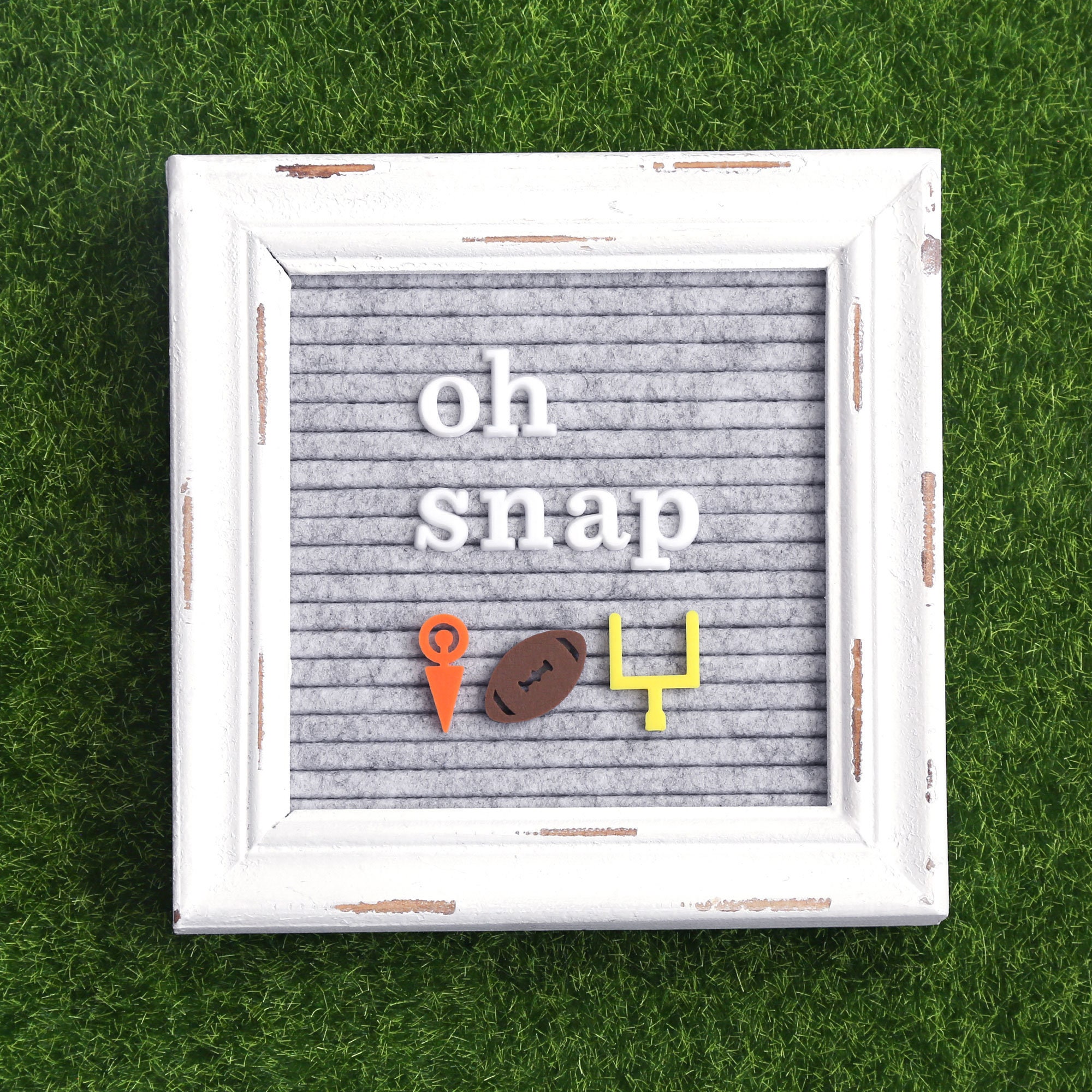 Touchdown by Candy Letters Football Game & Super Bowl Letter | Etsy