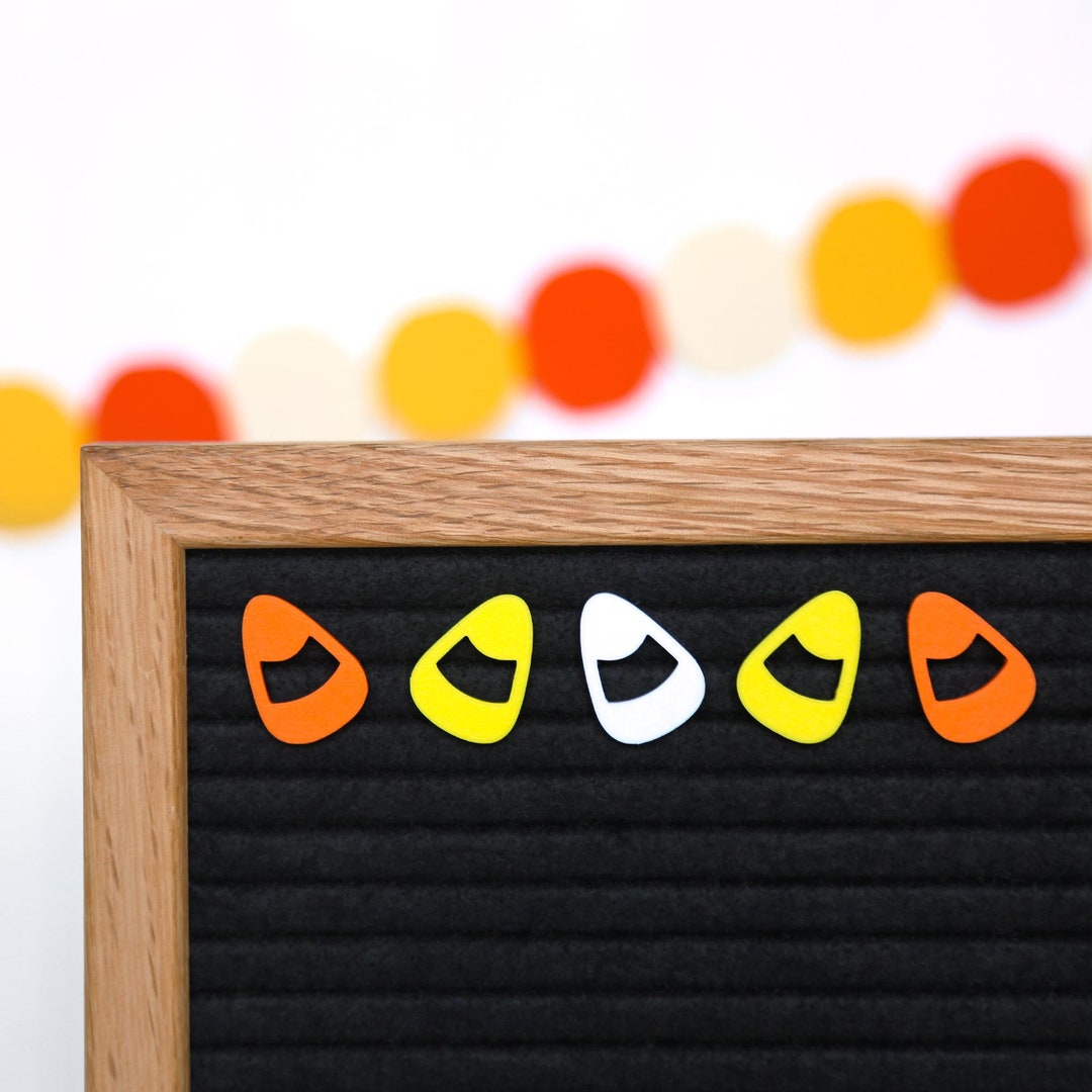 Candy Corn by Candy Letters • Trick or Treat, Halloween Decorations ...