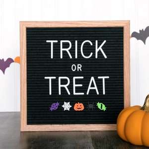 Trick or Treat by Candy Letters • Spooky Halloween Decorations & Fall ...
