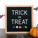 Trick or Treat by Candy Letters Spooky Halloween Decorations & Fall ...