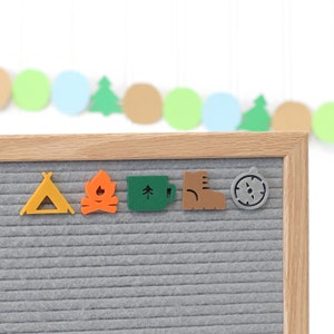 Happy Camper by Candy Letters • Camping & Summer Letter Board Icons ...