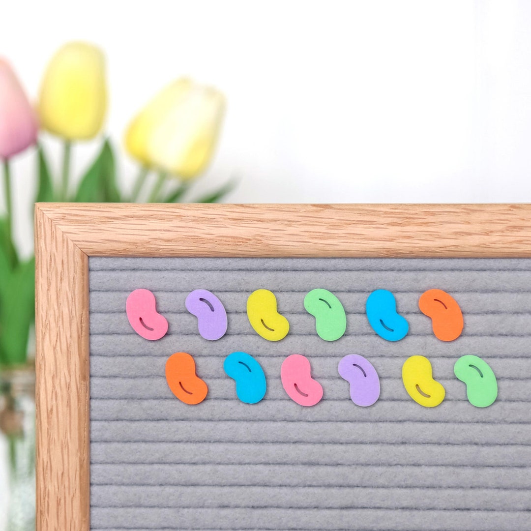 Jelly Beans by Candy Letters • Easter Decorations & Easter Bunny Basket ...