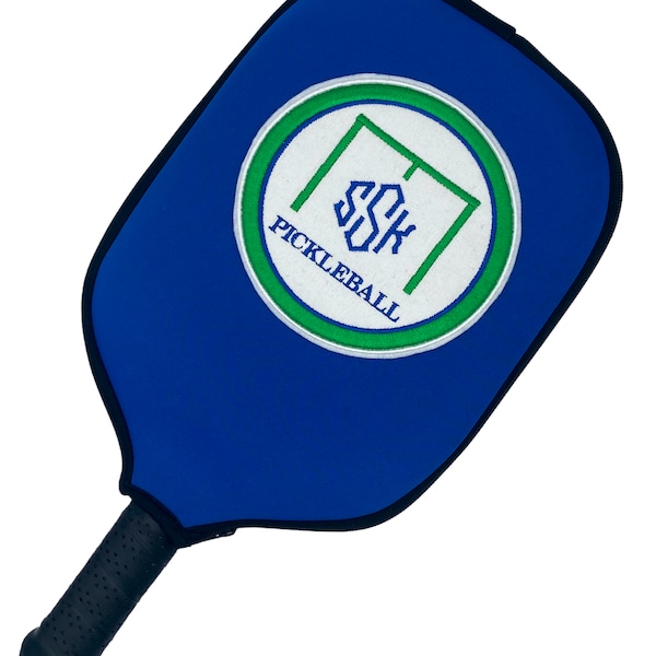 Monogrammed Pickleball Paddle Covers - Etsy