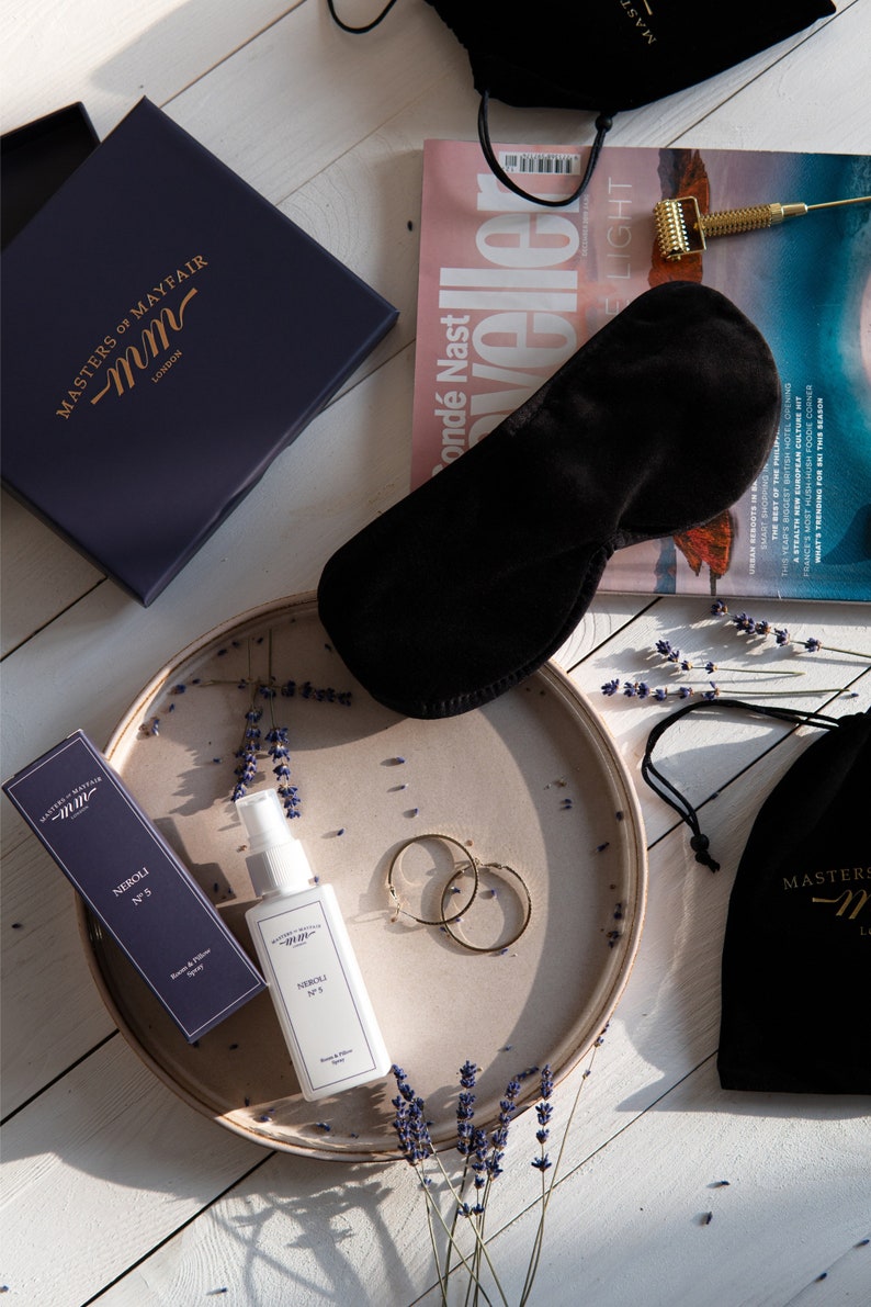 Luxury Silk Sleep Mask in Burgundy (eye Mask) by Masters of Mayfair - Etsy