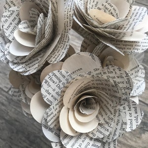 Custom Book Roses - Etsy