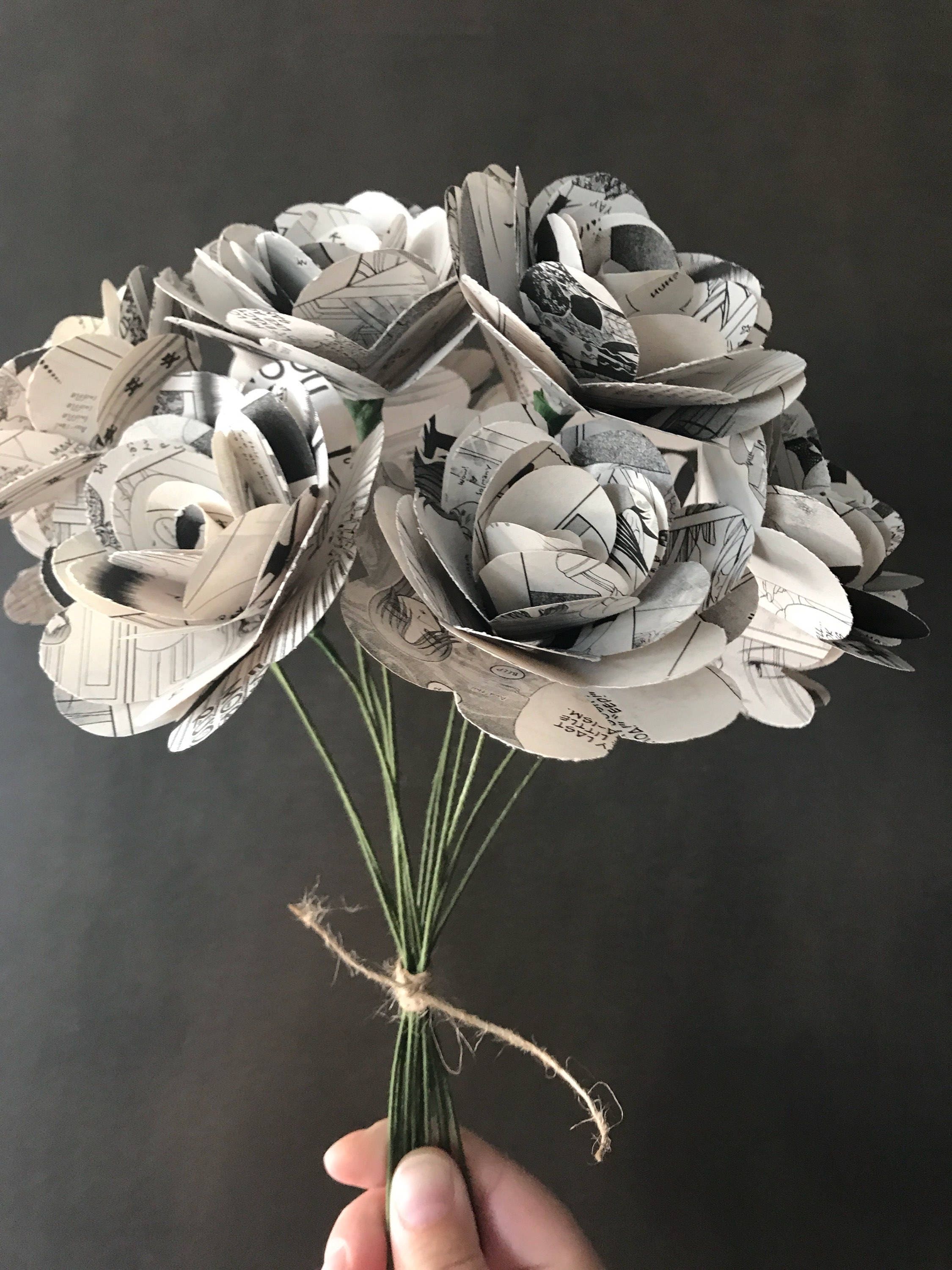 Manga Comic Book Roses | Etsy