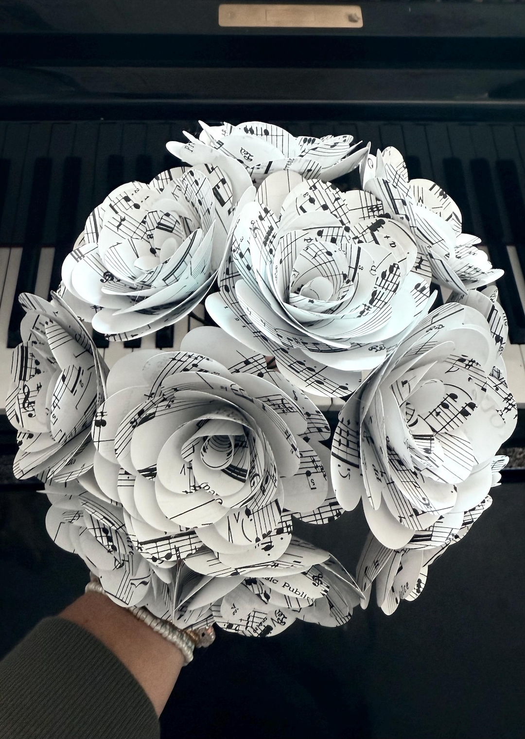 Sheet Music Roses - Etsy