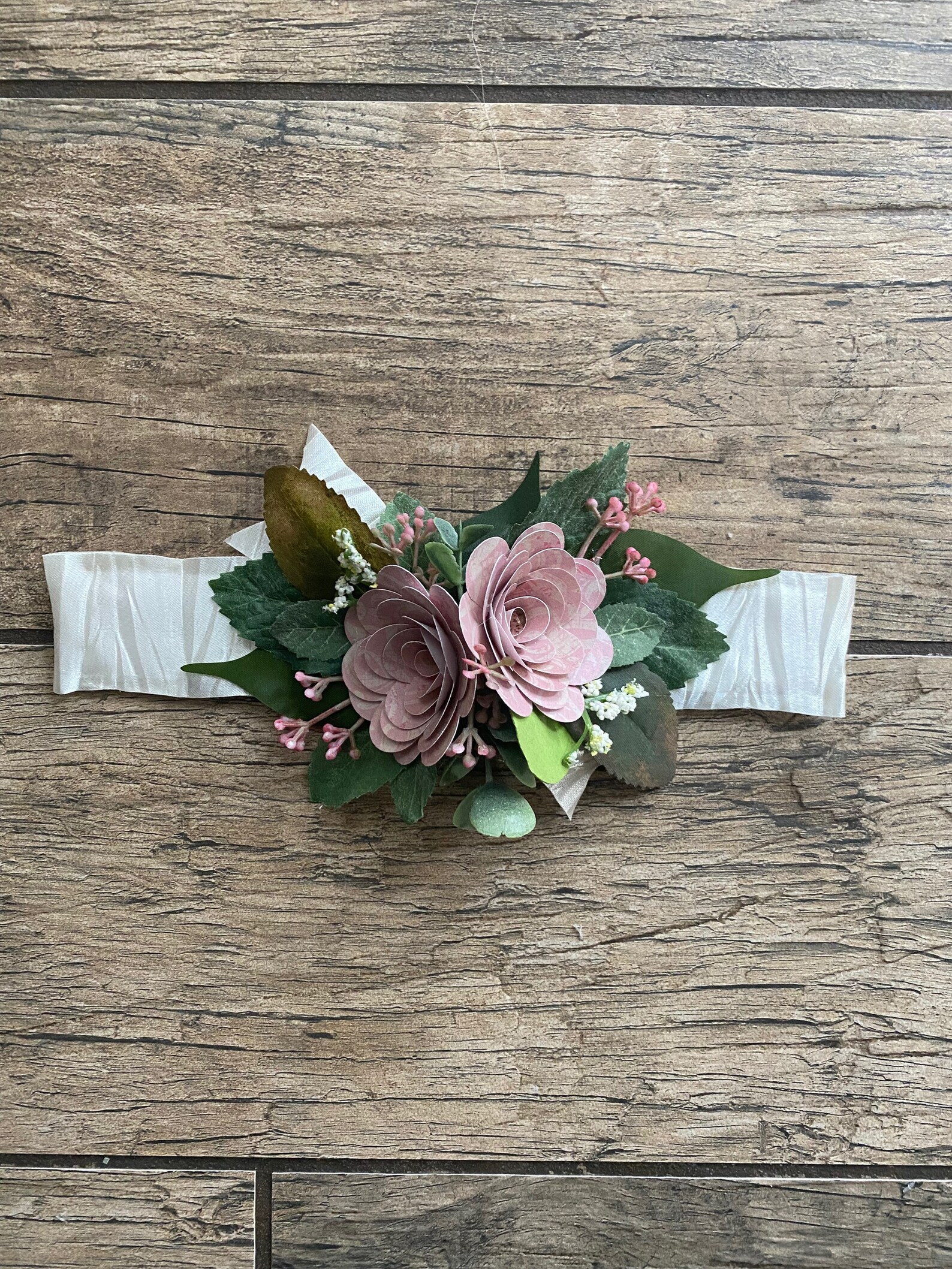 Custom Book Corsage Custom Pinned Corsage Custom Ribbon | Etsy