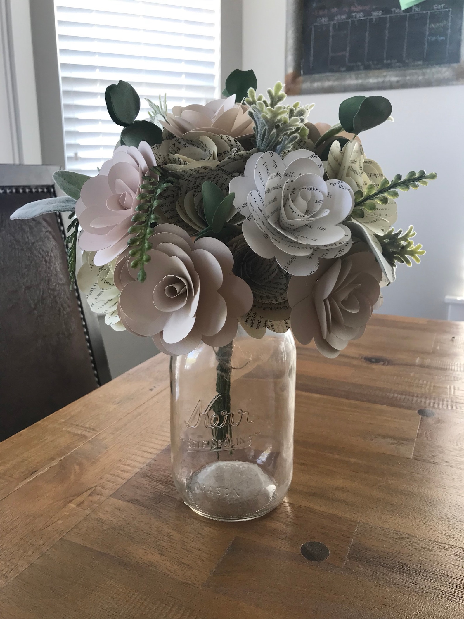 Custom Book and Color Rose Bouquet Wedding Bouquet - Etsy