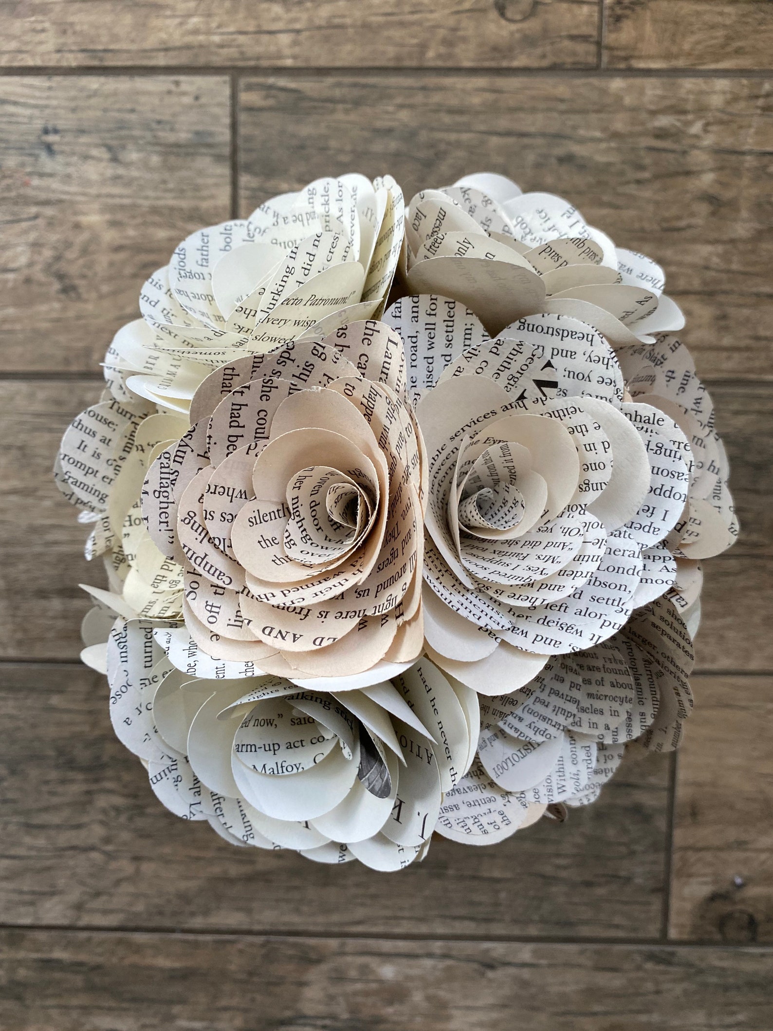 Custom Book Roses - Etsy