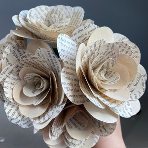 Custom Book Roses - Etsy
