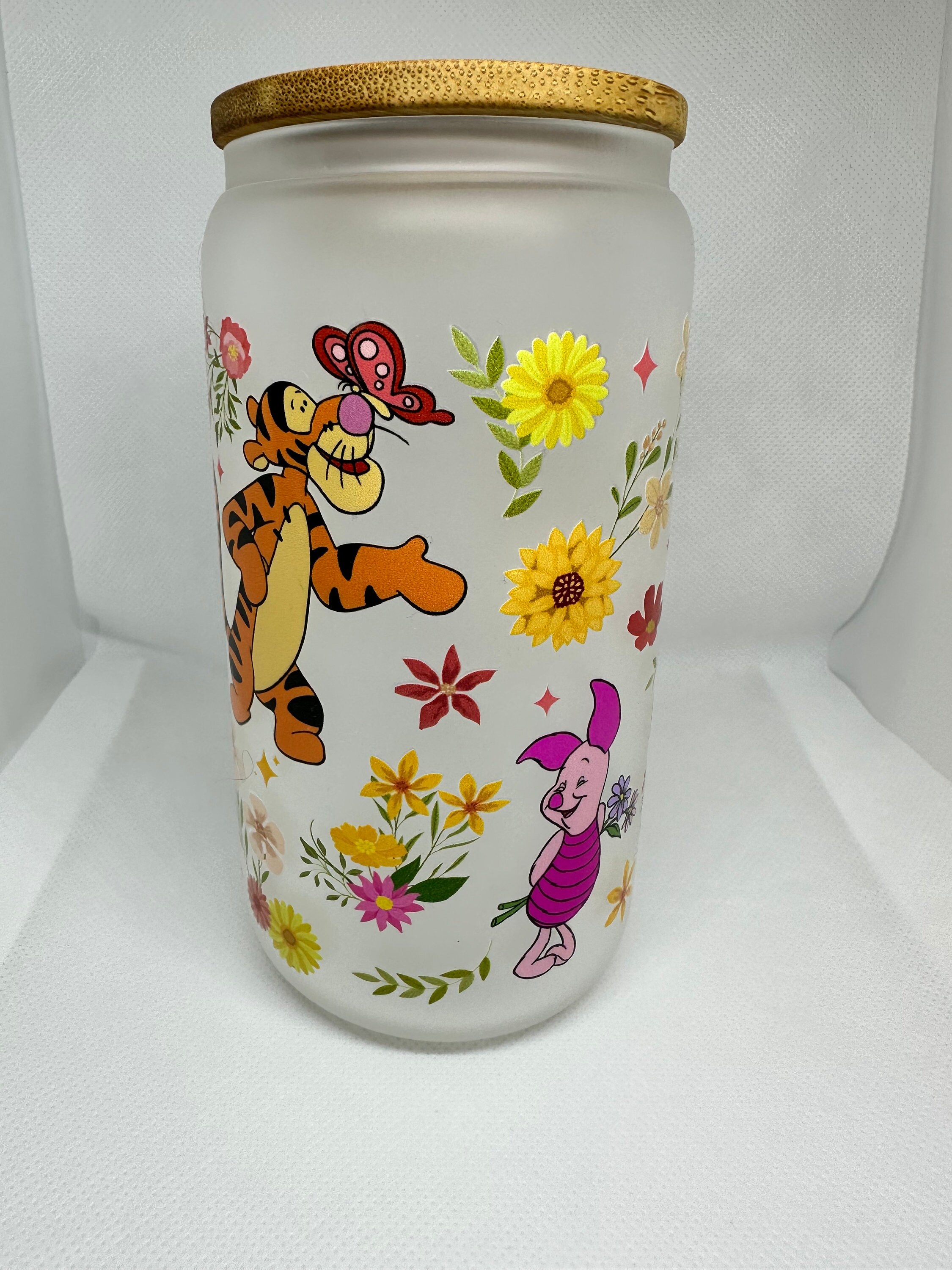 Cute disney cup - frosted or clear Libby style glass cup sold by YULIIA MEI | SKU 4456721 ...