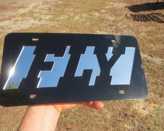 Airplane License Plate - Etsy