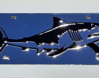 Shark License Plate | Etsy