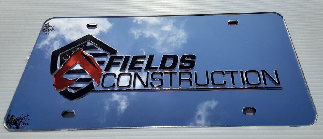 Construction Demolition Builders Roofing Custom Mirror Laser Cut ...