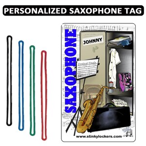 Personalized Musical Instrument Tag for Your Case. Personalized With ...