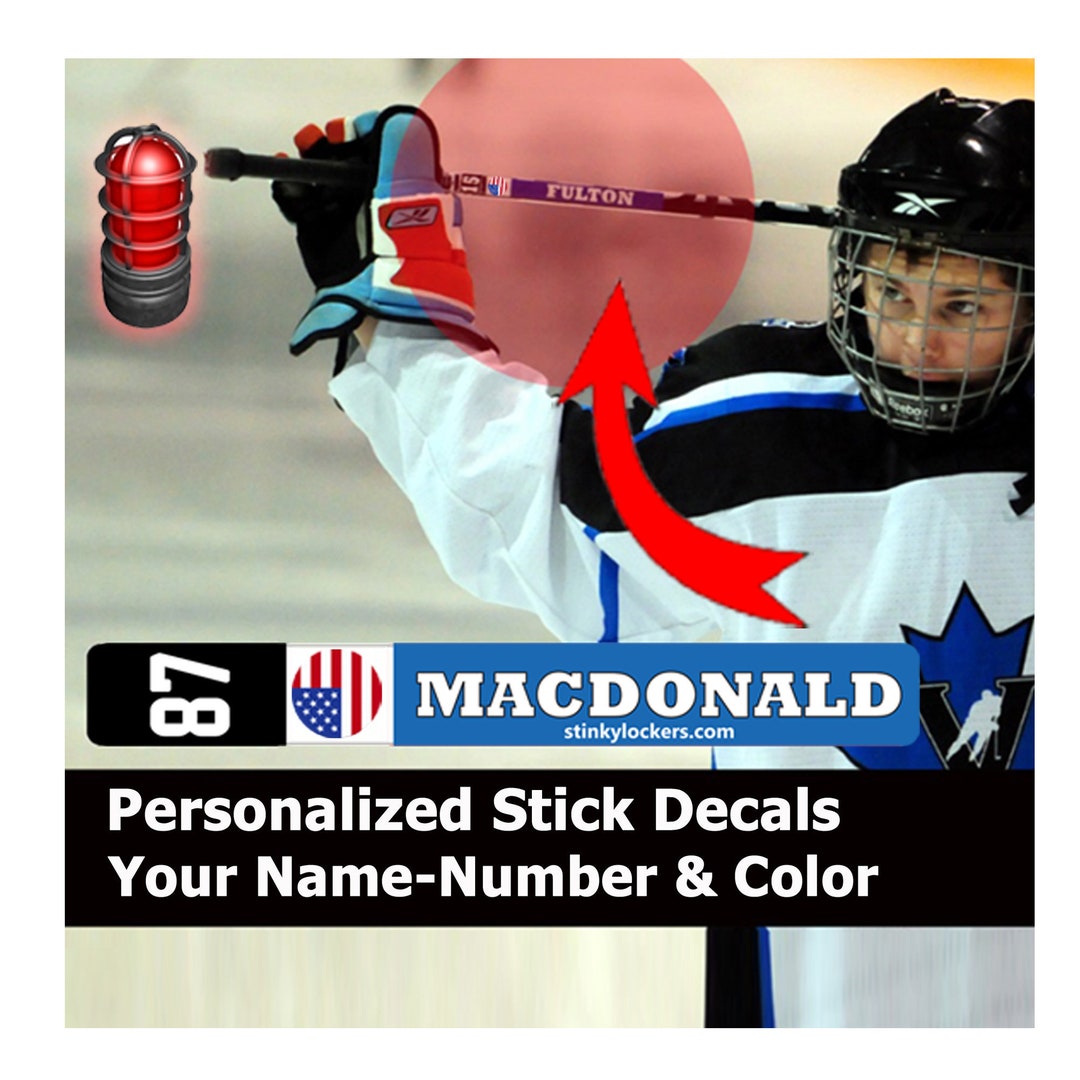 14 Personalized Stick Decals With Express Shipping - Etsy
