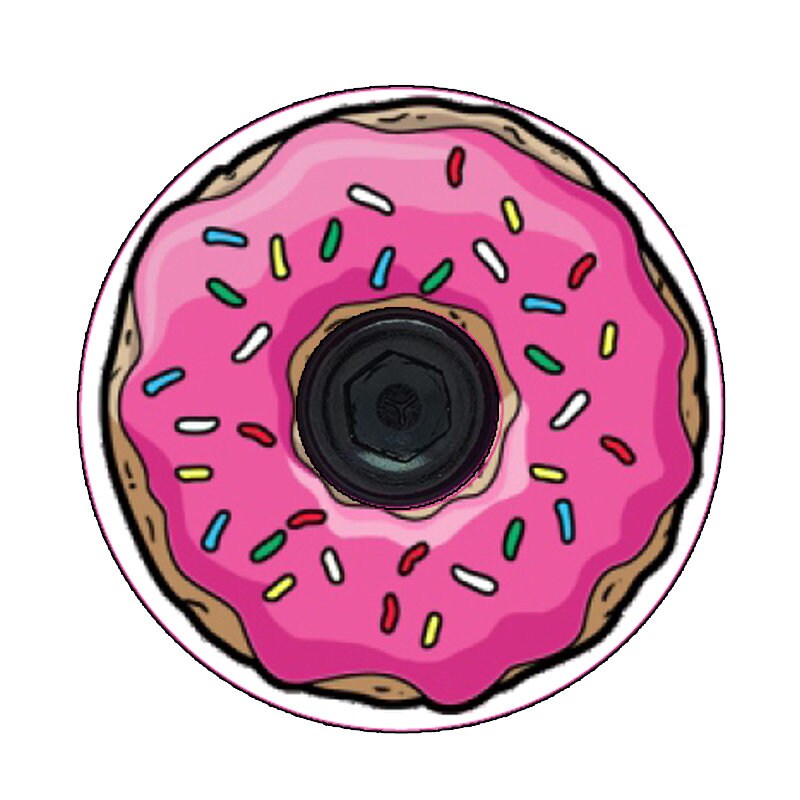 Ride More Be Happy Headset Top Cap Decal Set of 4 Mountain | Etsy