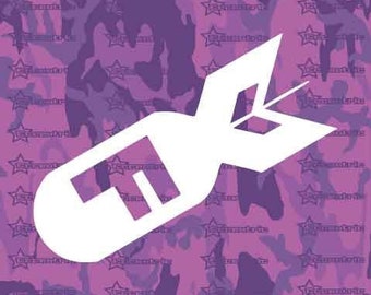 F Bomb V2 Racing Vinyl Decal Car Truck SUV Window Sticker Drift JDM ...