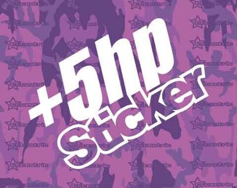 5 Hp Sticker - Etsy