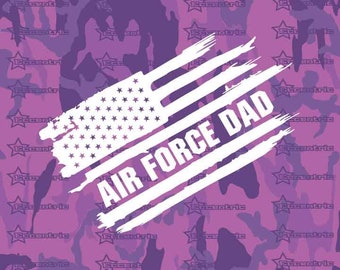 Air Force Dad Decal - Etsy