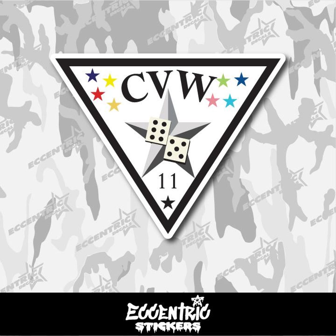 US Navy Carrier Air Wing Eleven (CVW-11) Vinyl Sticker - Etsy