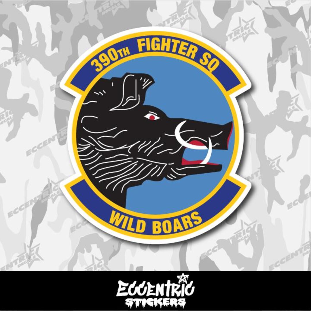 US Air Force 390th Fighter Squadron (390 FS) Vinyl Sticker - Etsy