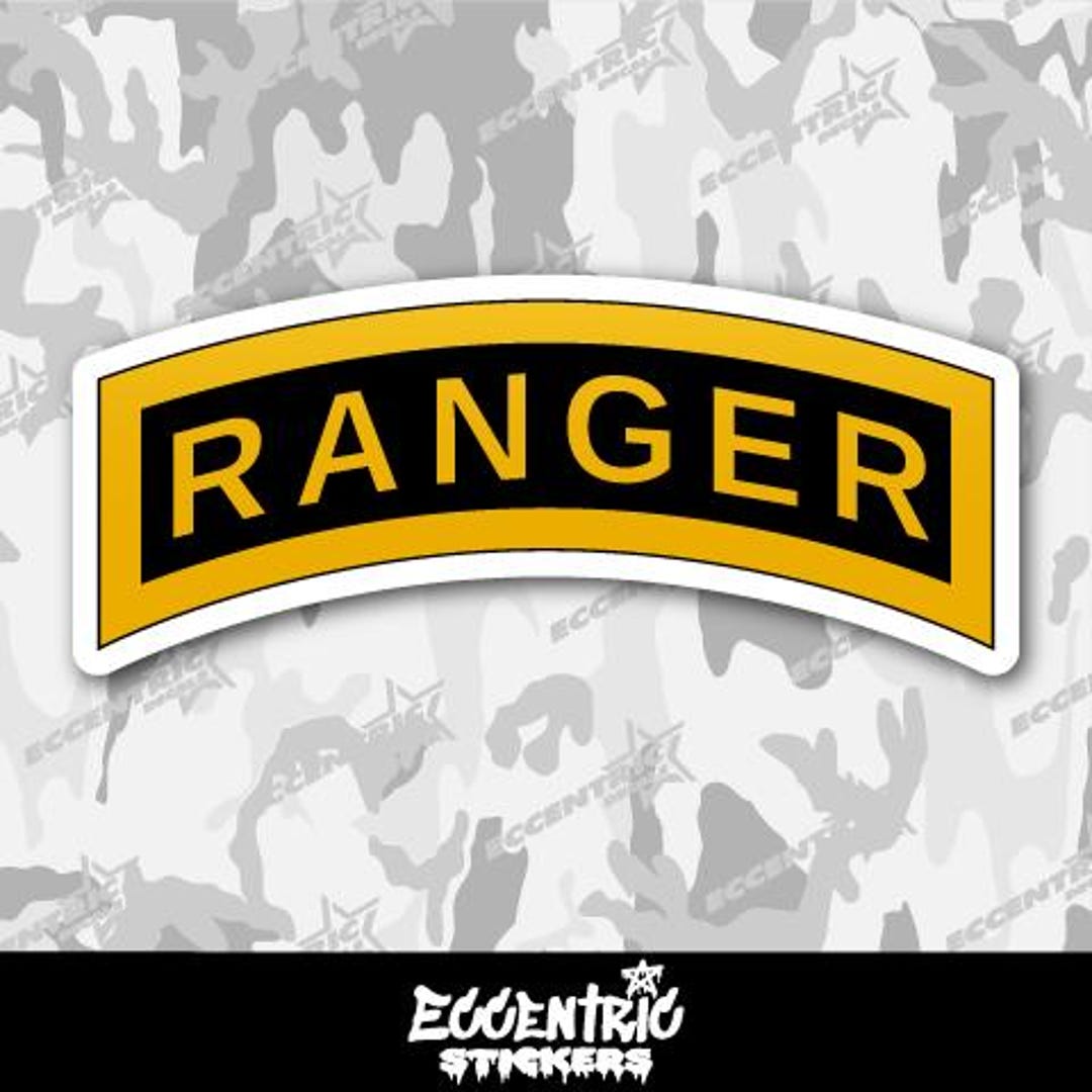 U.S. Army Rangers Vinyl Sticker - Etsy