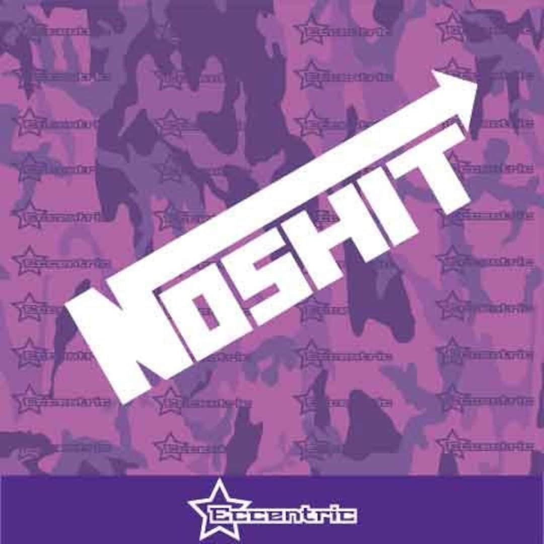 NOSHIT Nos Style Decal Funny Car Truck Vinyl Sticker JDM Racing Window ...