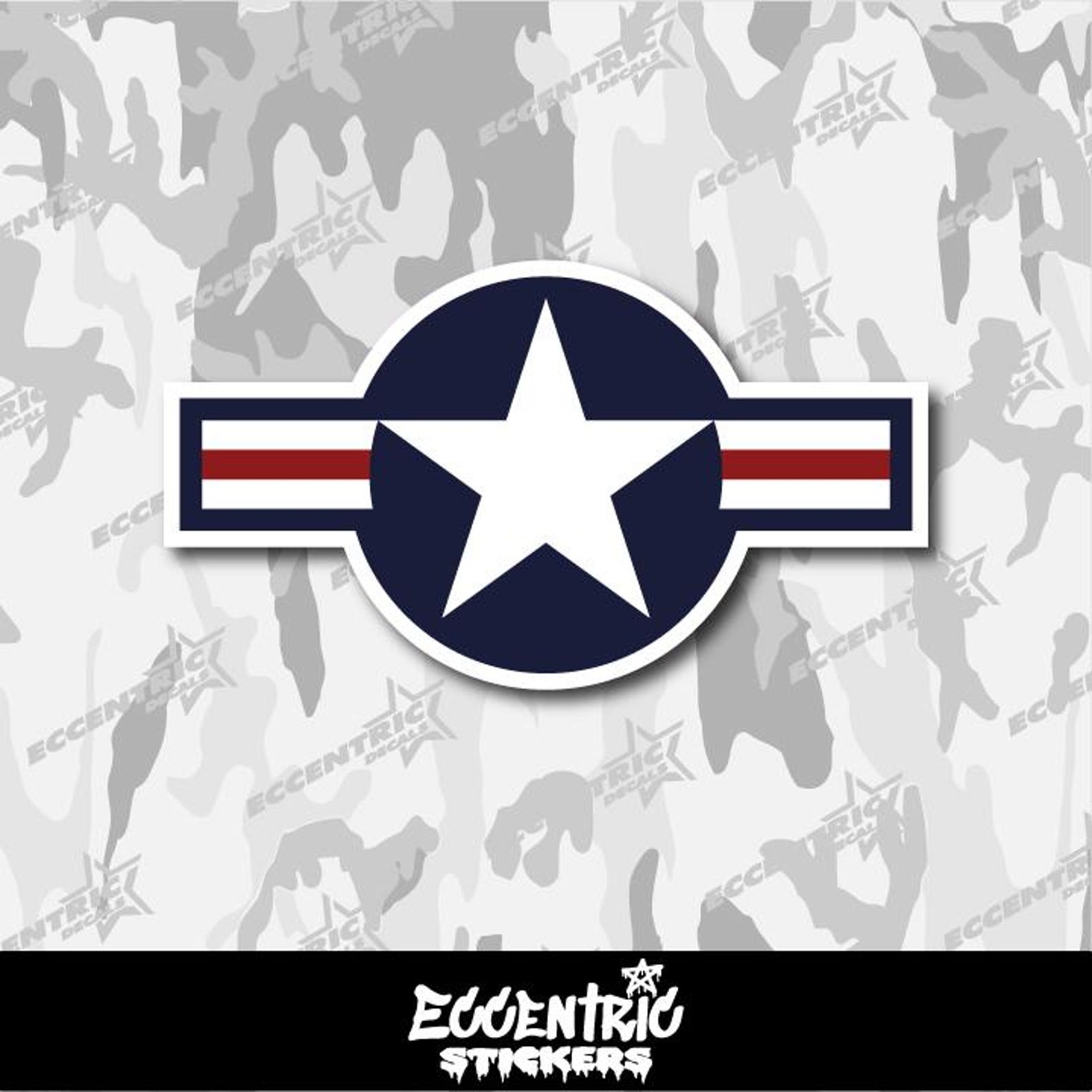 Roundel of the United States Air Force Vinyl Sticker - Etsy