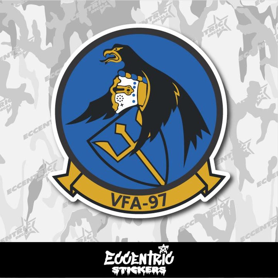US Navy Strike Fighter Squadron 97 (VFA-97) Vinyl Sticker - Etsy