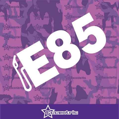 E85 Sticker Window Decal JDM Racing Ill Drift Fatlace Illest Turbo Fuel ...