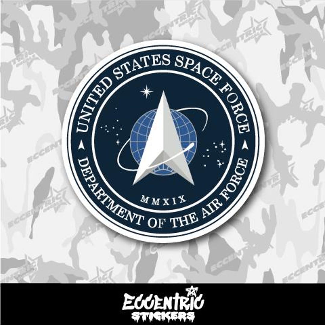 United States Space Force Vinyl Sticker - Etsy