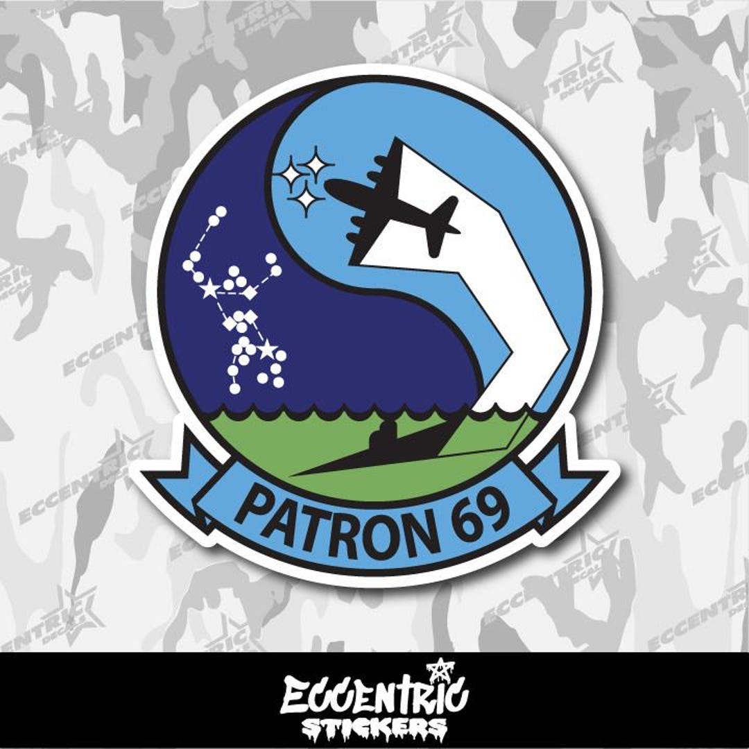 US Navy Patrol Squadron 69 (VP-69) Vinyl Sticker - Etsy