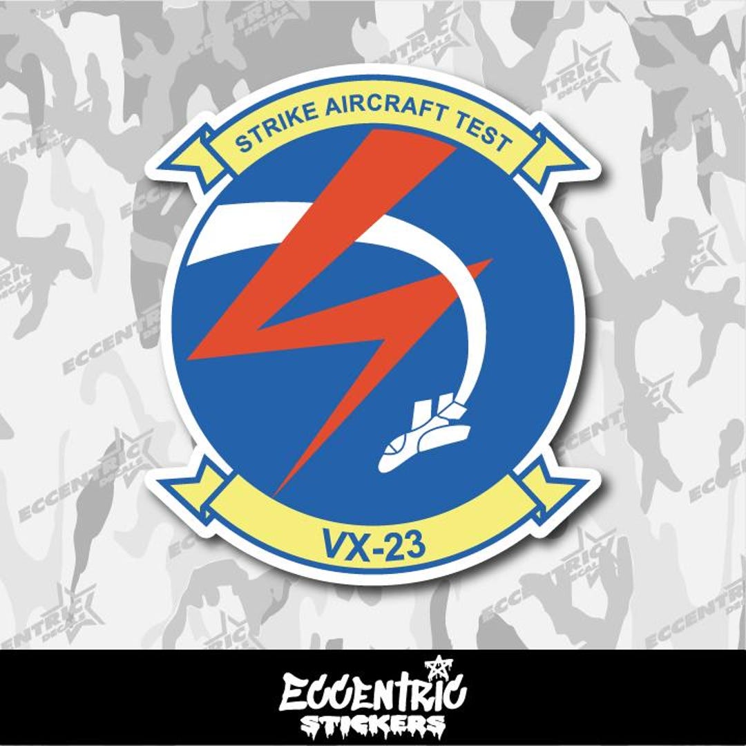 US Navy Air Test and Evaluation Squadron 23 (VX-23) Vinyl Sticker - Etsy