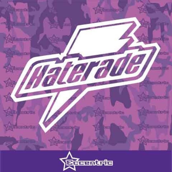 Haterade Vinyl Decal Sticker Ballaz JDM Funny Euro Stance - Etsy