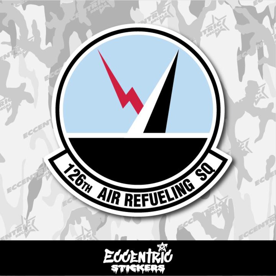 Air National Guard 126th Air Refueling Squadron (126 ARS) Vinyl Sticker ...