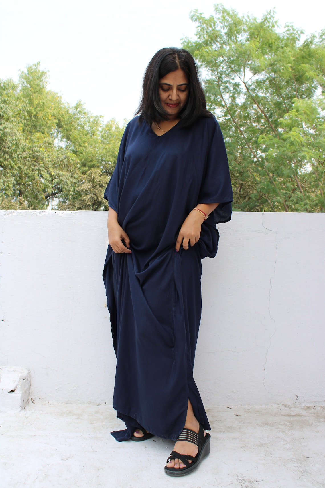 Kaftan Maxi Dress Caftan Plus Size Kaftan Maxi Dress - Etsy