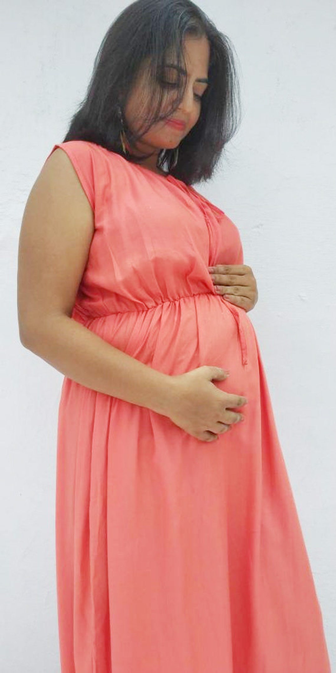 Maternity Clothes Nursing Clothes Nursing Maxi Nursing Dress Maternity ...