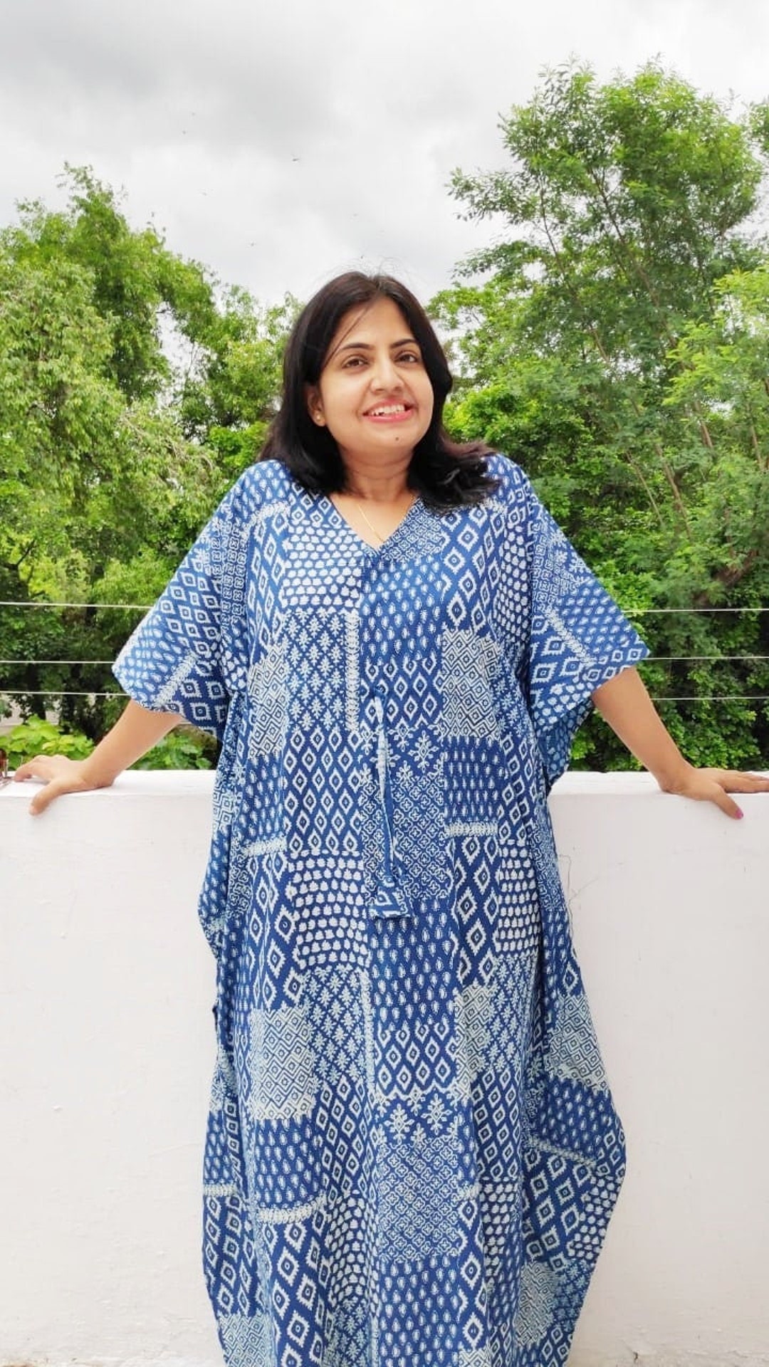 White Floral Birthing Gown, Labor and Delivery Gown, Maternity Hospital ...