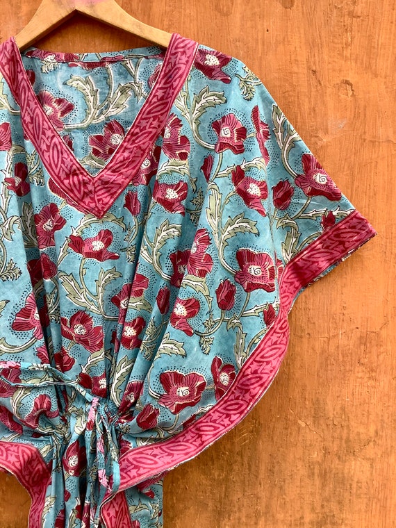 Caftan dress Plus size caftan Kaftan dress Kimono Cotton | Etsy
