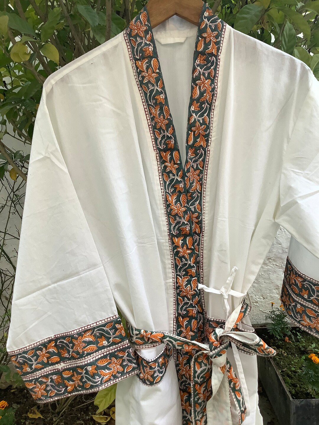 Unique White Robe, White Bridal Robe, Wedding Robe, White Robe Brides ...