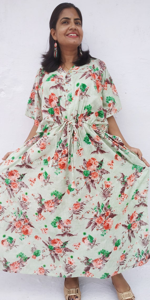 Women's Maternity Gown Hospital Robe Long Caftan Kaftan | Etsy